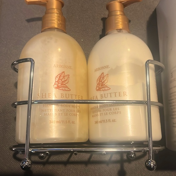 Arbonne | Bath & Body | Attractive Hand And Body Lotion Duo In A Chrome ...